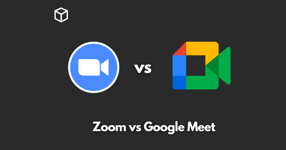 Zoom vs Google Meet: Which One To Choose - Programming Cube Zoom vs Google Meet: Which One To Choose - Programming Cube